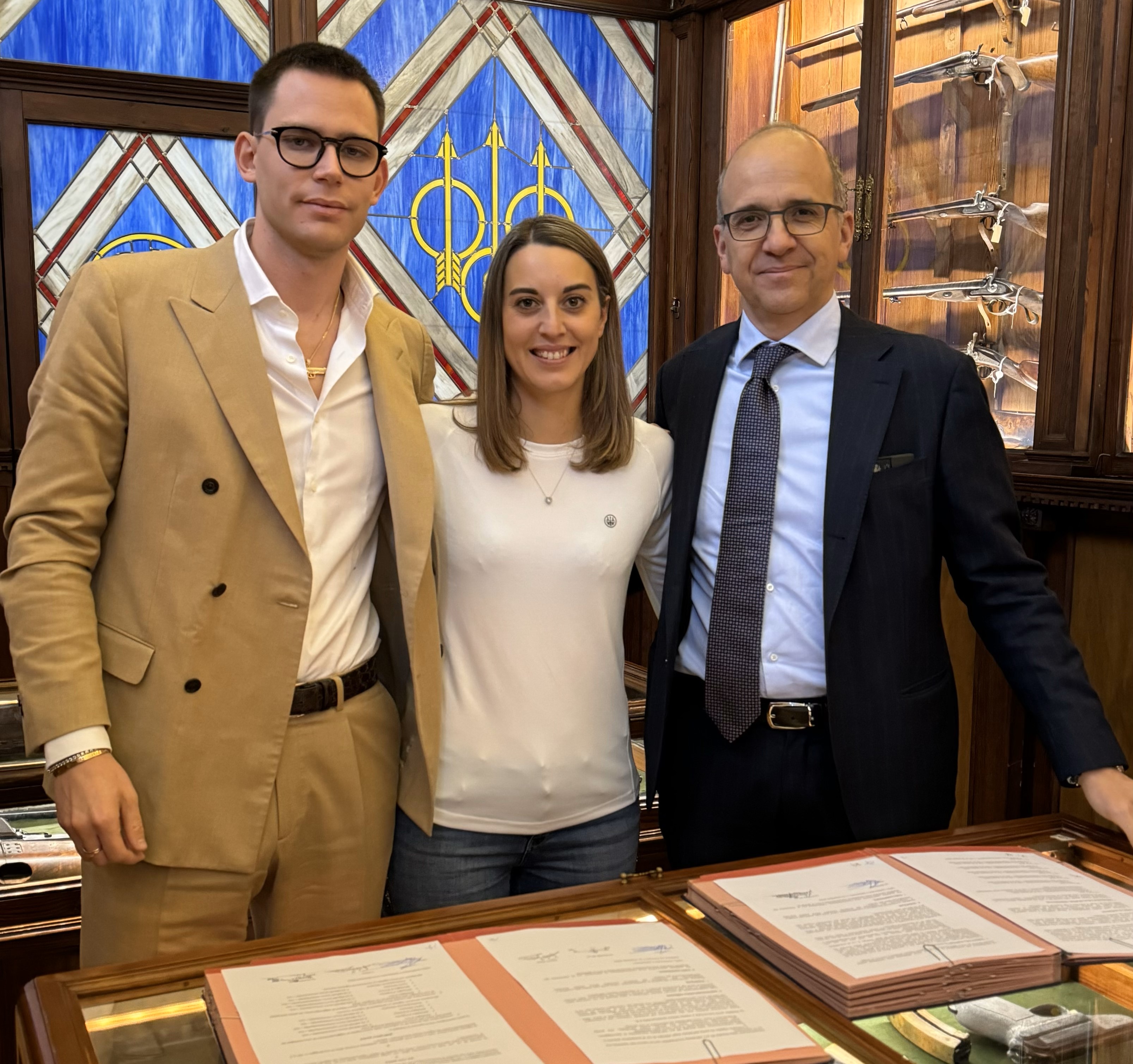 Beretta e Jessica Rossi insieme almeno fino al 2029