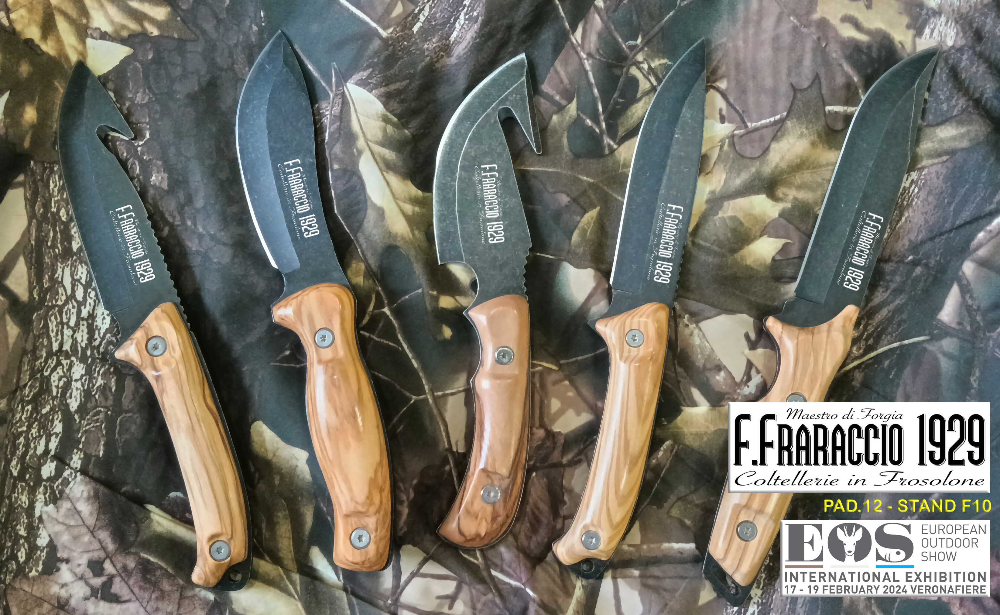 I coltelli per caccia (ma non solo) di F. Fraraccio 1929